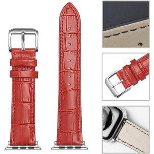 Apple | Accessories | New Red Leather Apple Watch Band | Poshmark